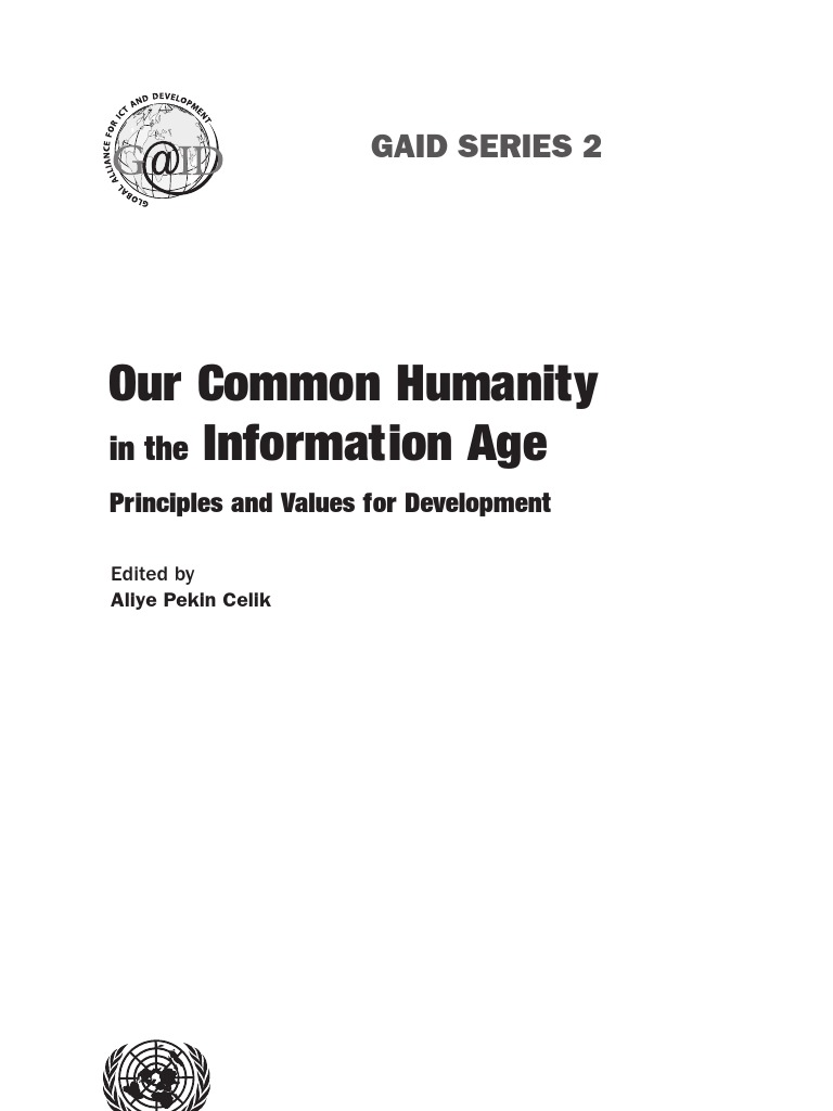 Common Humanity Final v5 | PDF | Millennium Development Goals ...