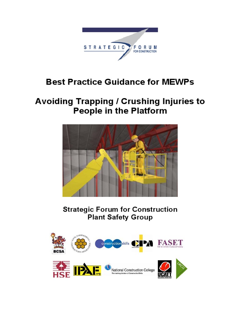 Best Practice Guide For MEWPs | PDF