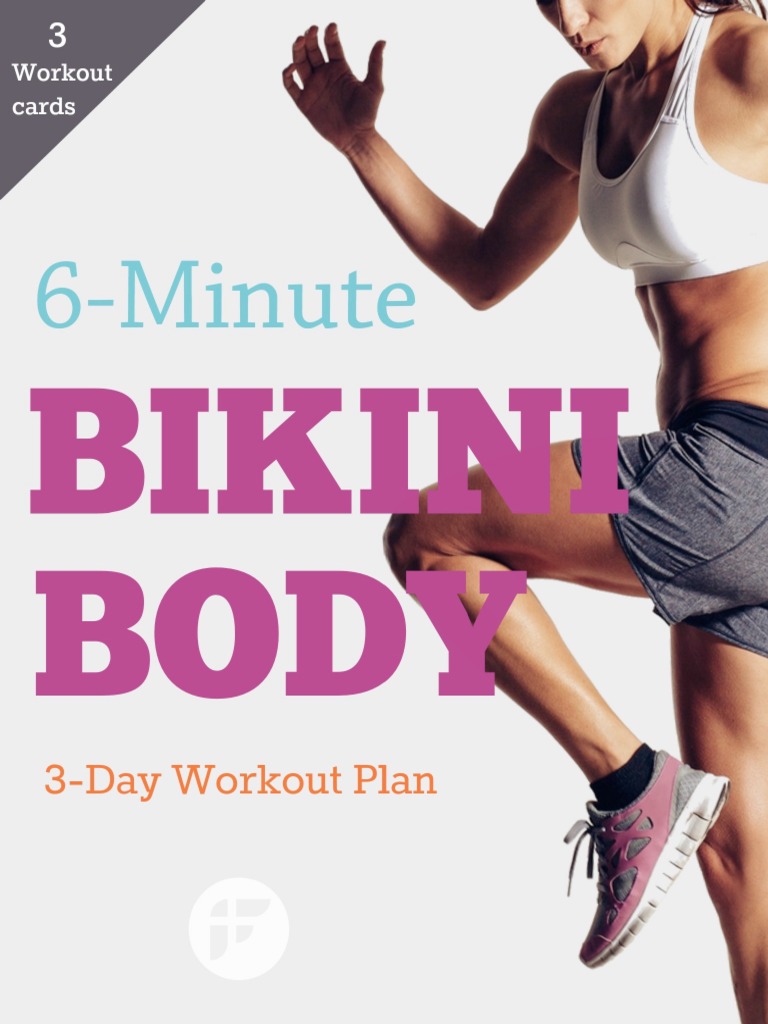 3-Day Bikini Body Workout Plan | PDF | Self-Improvement | Lifestyle
