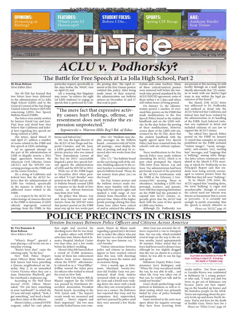 Hi-Tide Issue 7, May 2015 | PDF | Deflategate