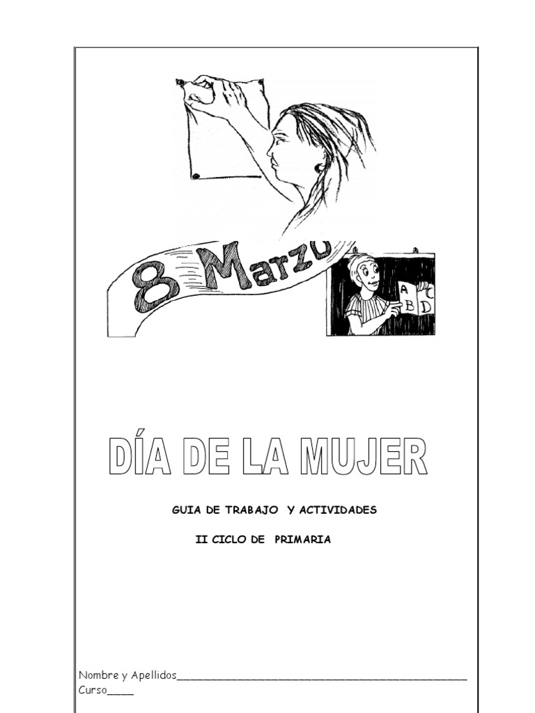 Actividades del Día de la Mujer en Primaria | PDF | Mujer