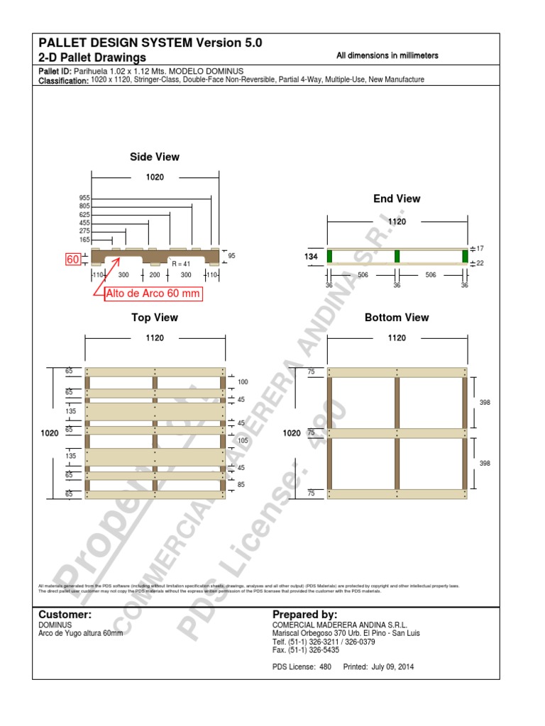 Ficha Técnica - DOMINUS SAC - 1.02 X 1.12 (Yugo - Mango) 2014 | PDF ...