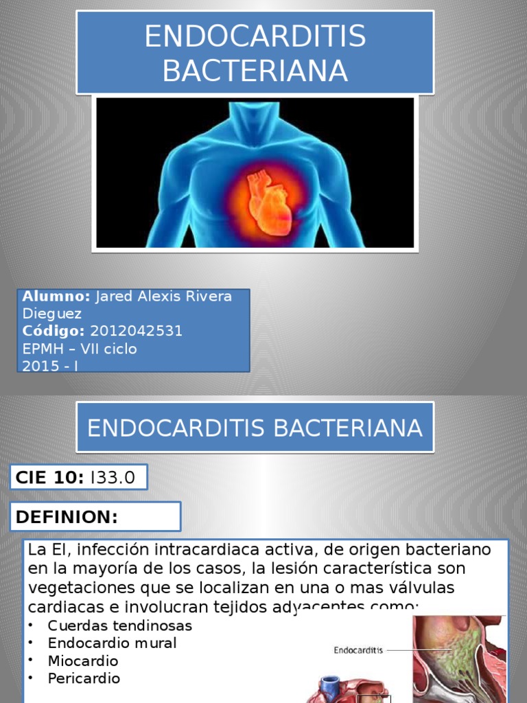 Endocarditis Bacteriana 2 | Enfermedades y trastornos | Medicina clínica