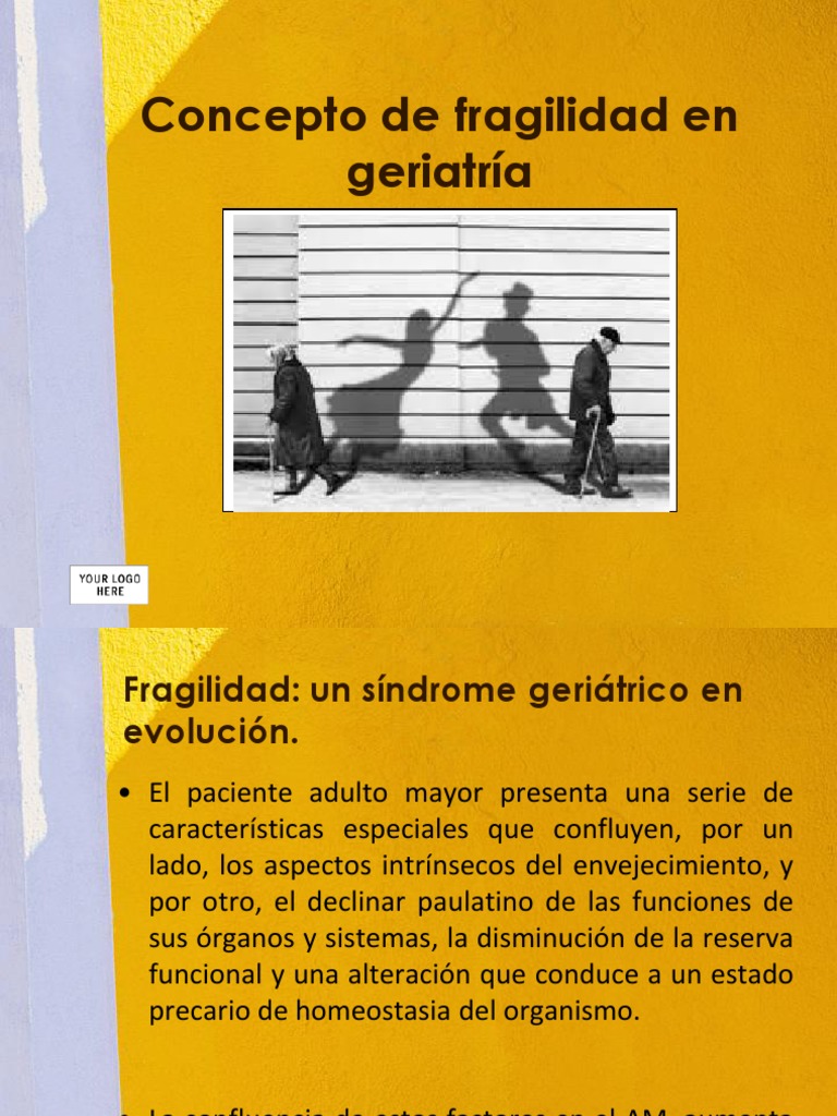 Fragilidad en Adultos Mayores: Conceptos Clave | PDF | Glucocorticoides ...