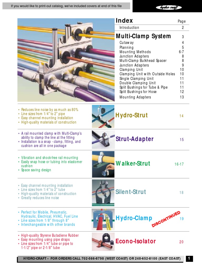 Clamp | PDF | Pipe (Fluid Conveyance) | Nut (Hardware)