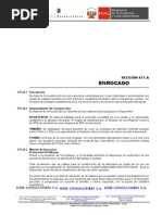 Tipos y materiales de enrocado | PDF | Cantera | Roca (geología)