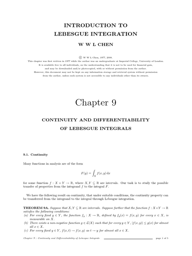 lebesgue | Lebesgue Integration | Integral