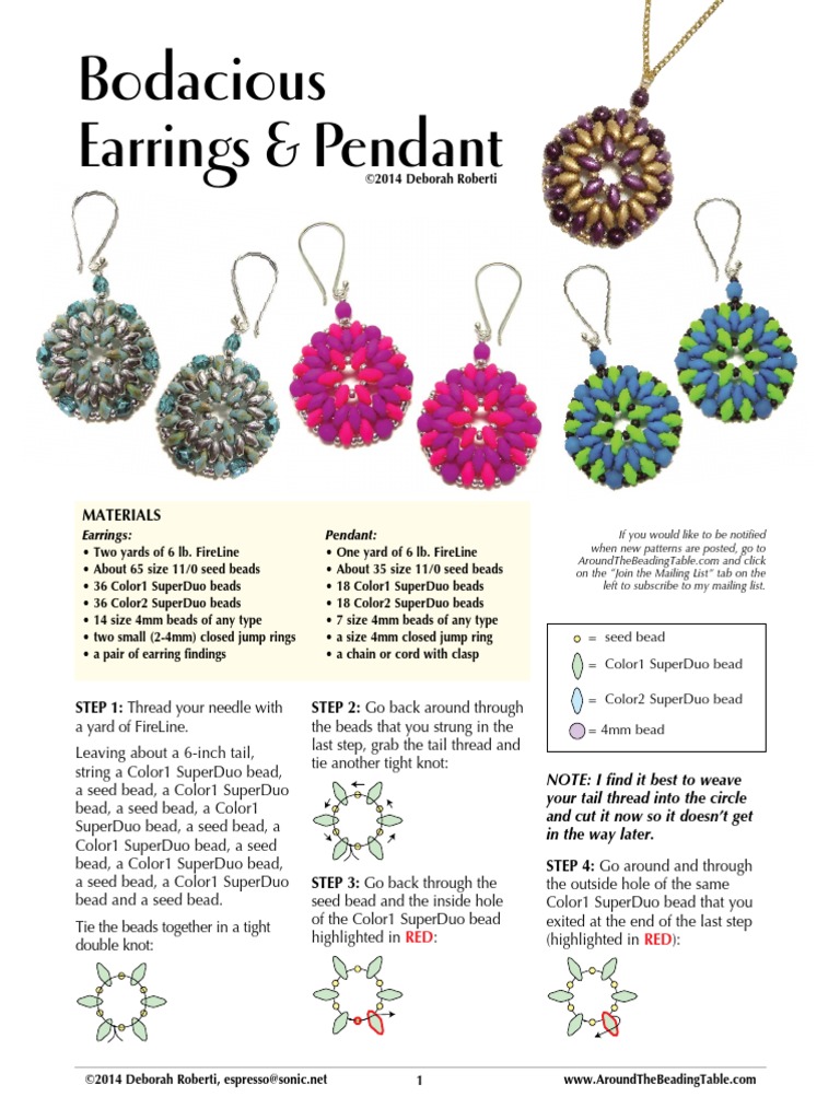 Bodacious | PDF | Beadwork | Textile Arts