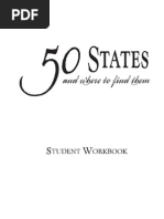 Learn 50 States Workbook | PDF | Southern United States | Midwestern ...