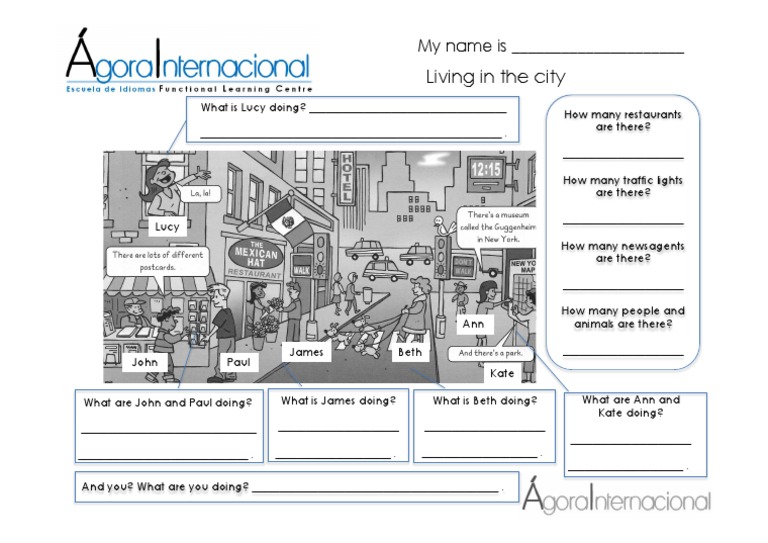 City Life: Activities and Counts | PDF | Self-Improvement | Wellness