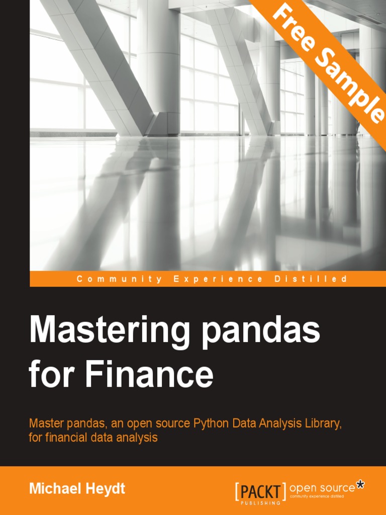 Mastering Pandas For Finance - Sample Chapter | PDF | Moving Average ...