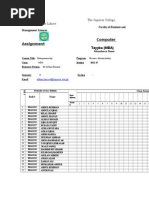 Business Management Formula Sheet | PDF