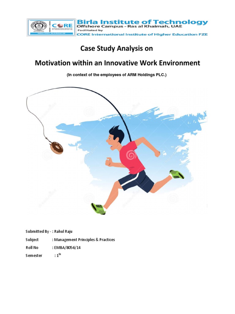 Motivating Innovation: A Case Study of Employee Motivation at ARM ...