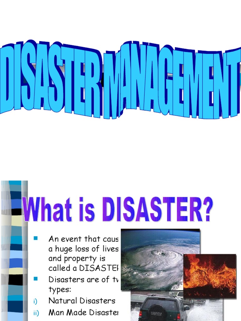 Disaster Management | PDF | Volcano | Natural Disasters