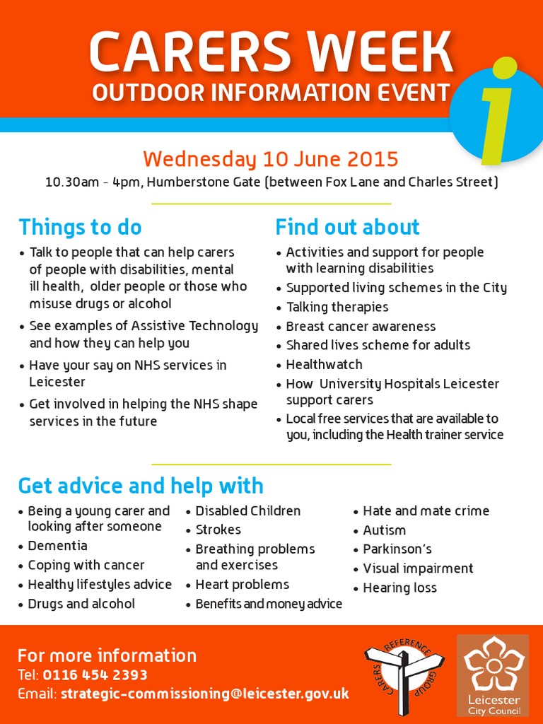 Carers Week: Support & Resources Event | PDF