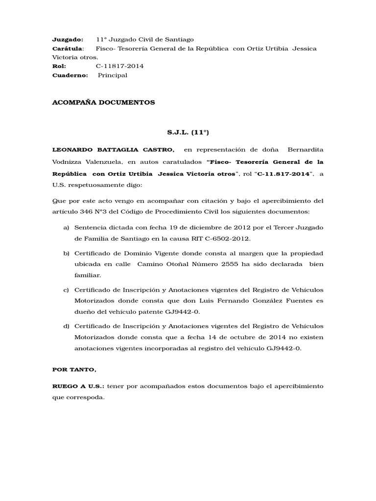 Acompaña Documentos | PDF