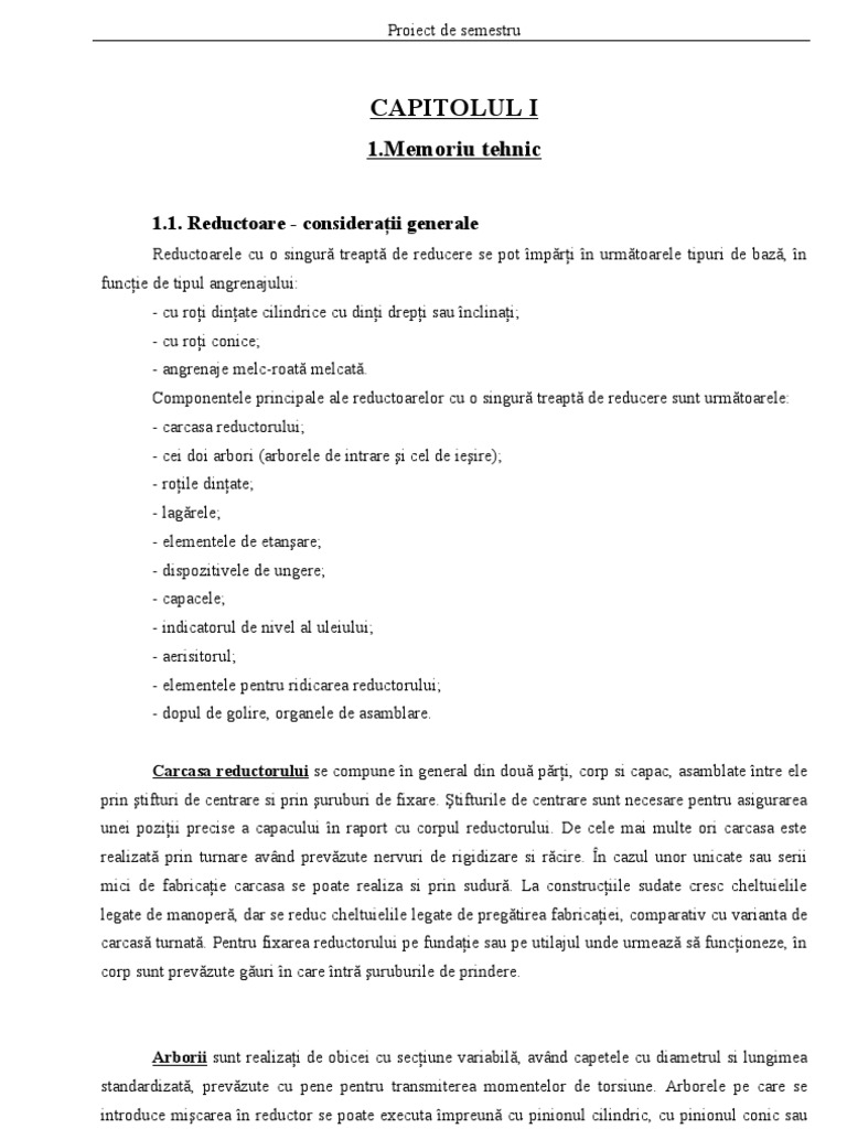 Reductor Melcat Cilindric | PDF