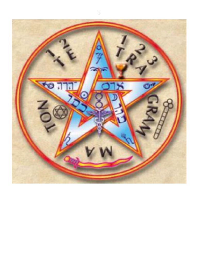 Tetragramaton | PDF | Tetragrammaton | Amuleto