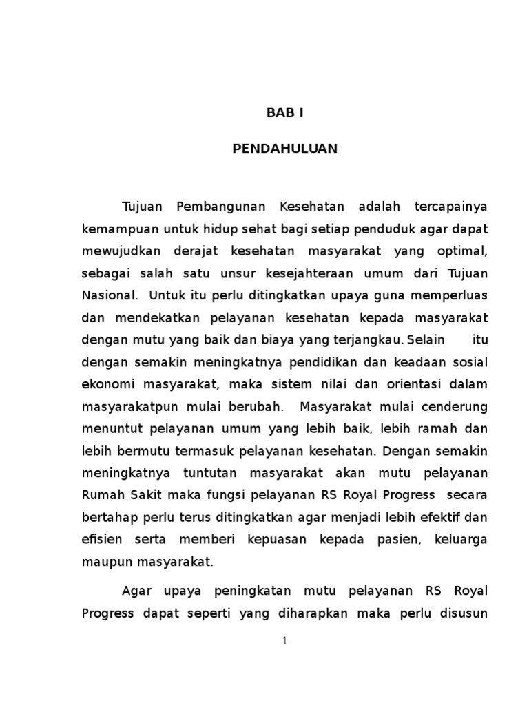 Panduan Mutu | PDF
