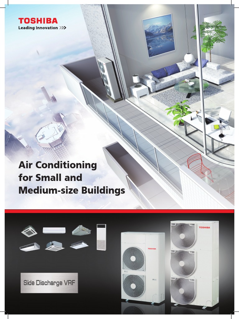 Side Discharge Toshiba | PDF | Hvac | Air Conditioning
