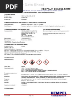 Safety Data Sheet Butane Cartridge | PDF | Fires | Dangerous Goods