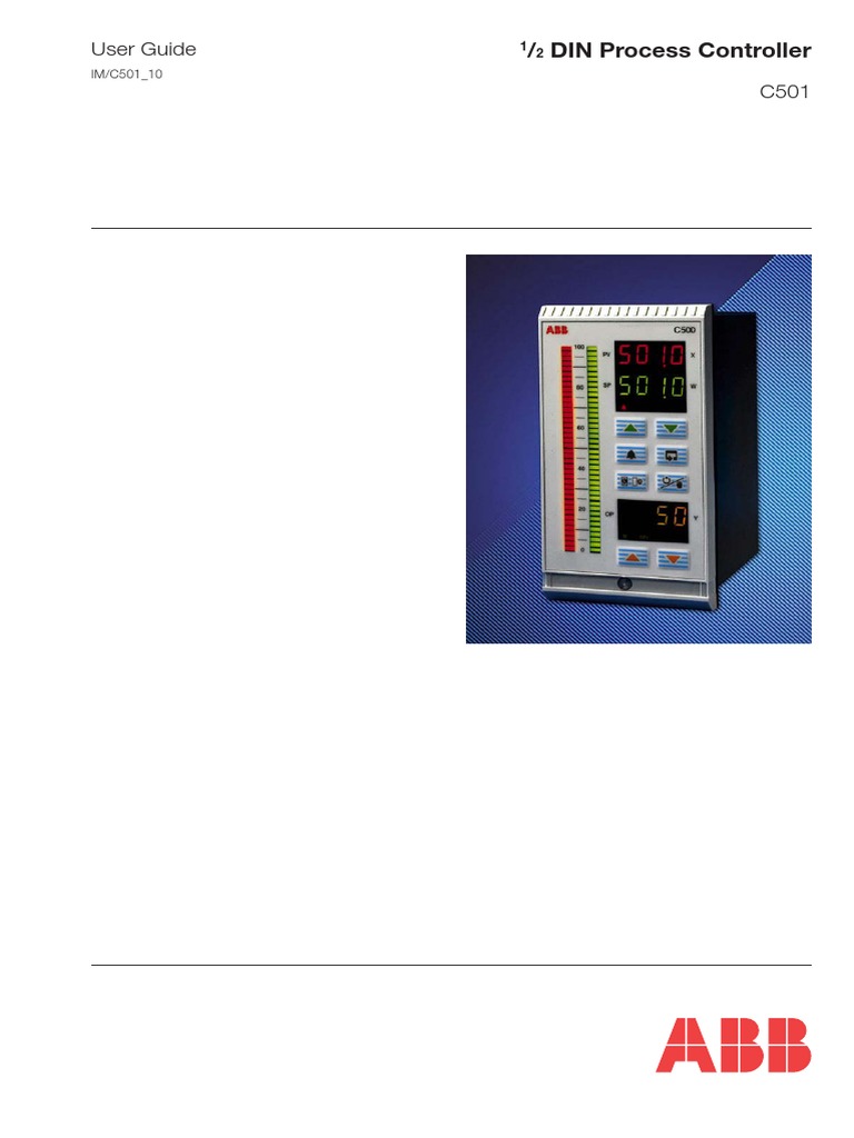 ABB Controller IM - C501 - 10.manual (SLPC) PDF | PDF | Parameter ...