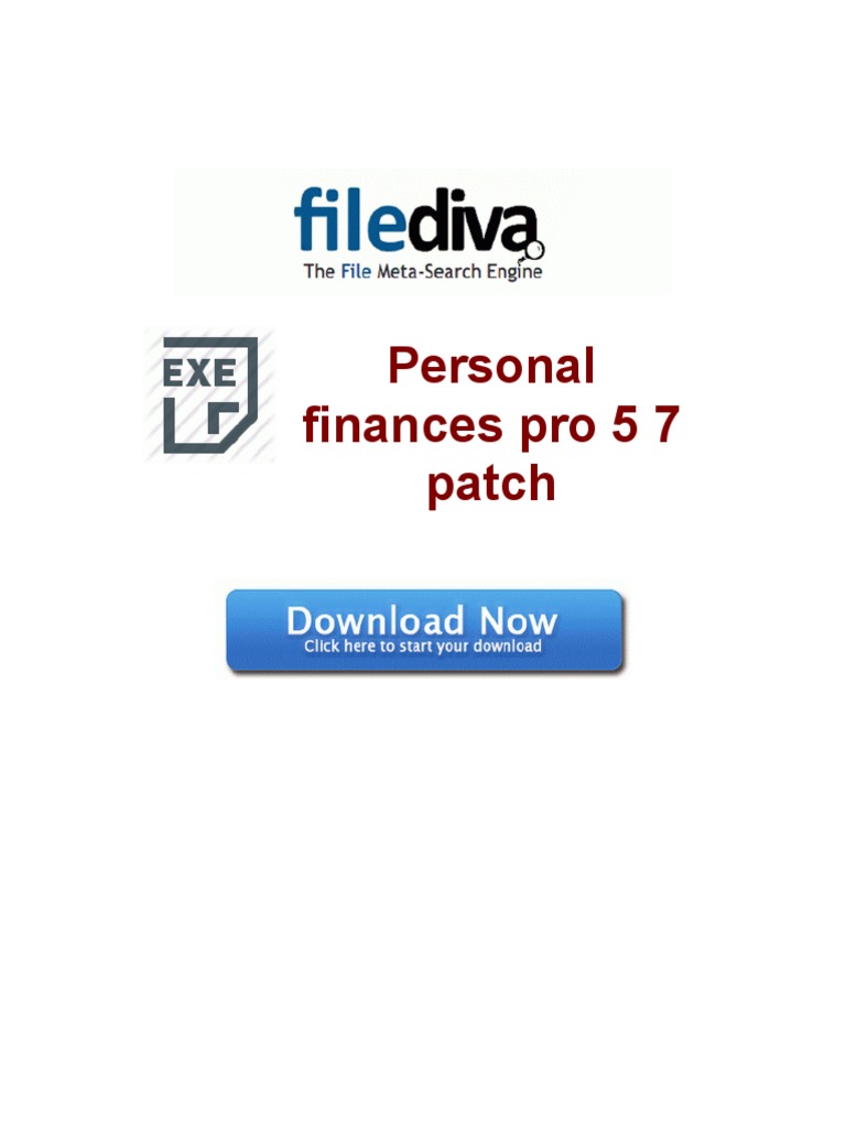 Personal Finances Pro 5 7 Patch | PDF | Microsoft Windows | C ...
