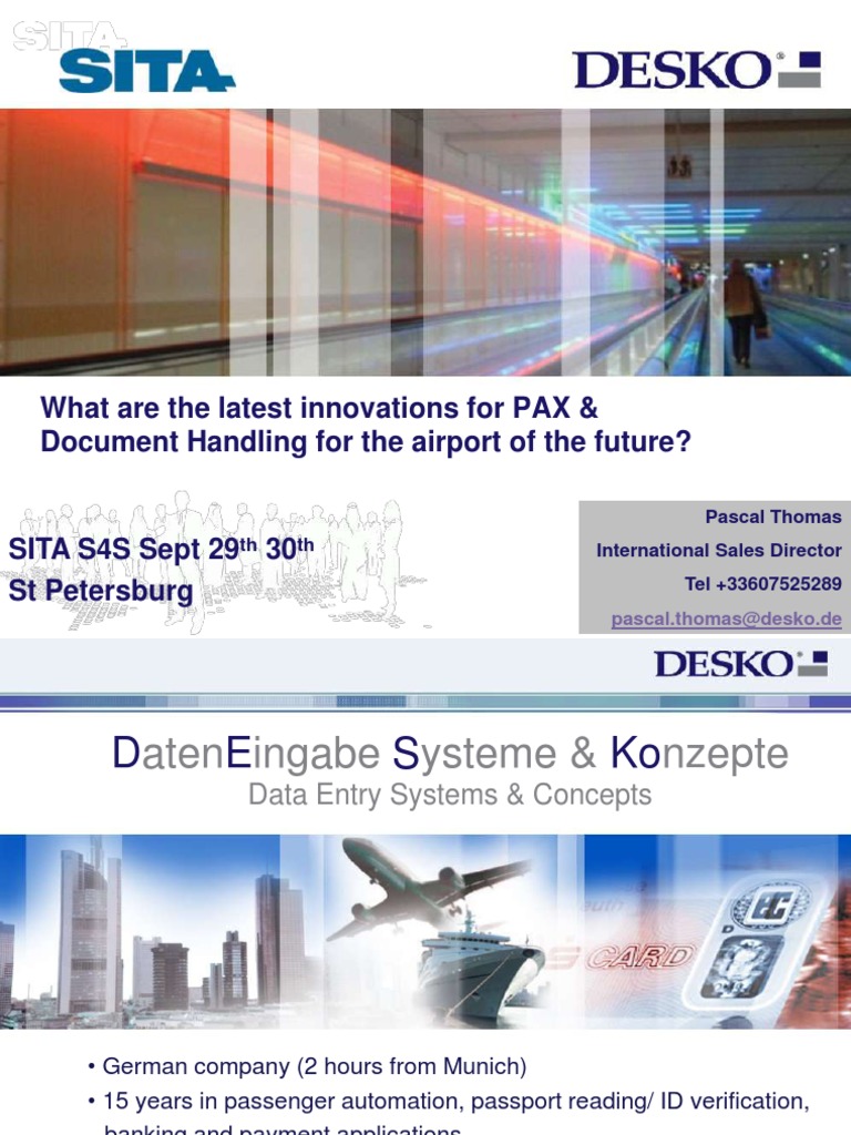 What Are The Latest Innovations For PAX & Document Handling For The ...