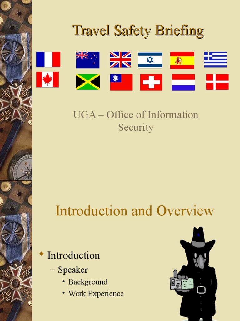 Tourism Travel Safety Briefing | PDF | Airport | Baggage