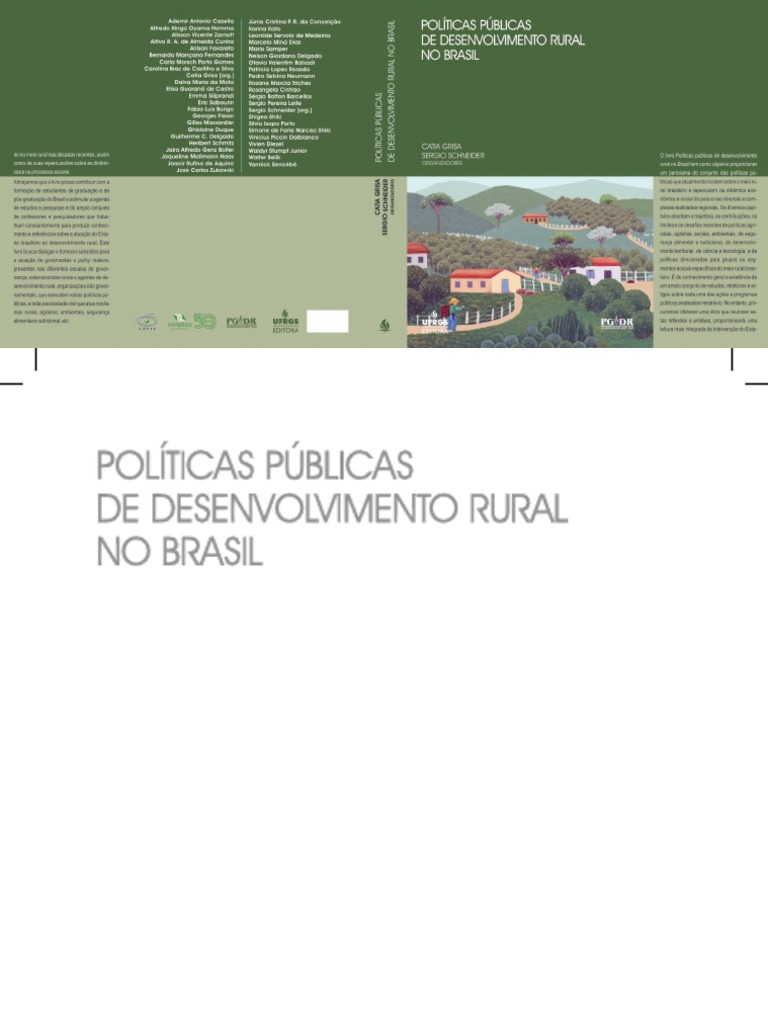 Politicas Publicas de Desenvolvimento Rural No Brasil | PDF | Estado ...