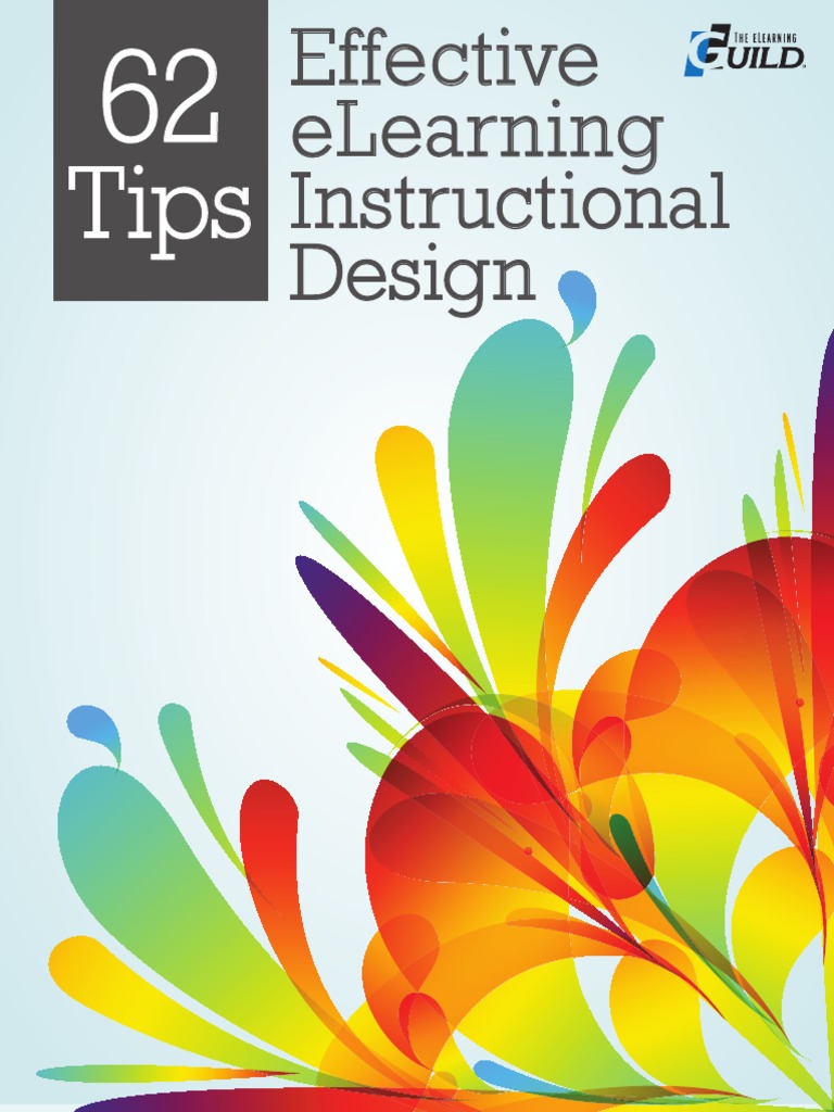 62 Tips For Effective ELearning Instructional Design | PDF