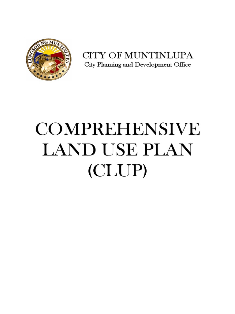 Comprehensive Land Use Plan PDF | PDF | Poverty | Poverty & Homelessness