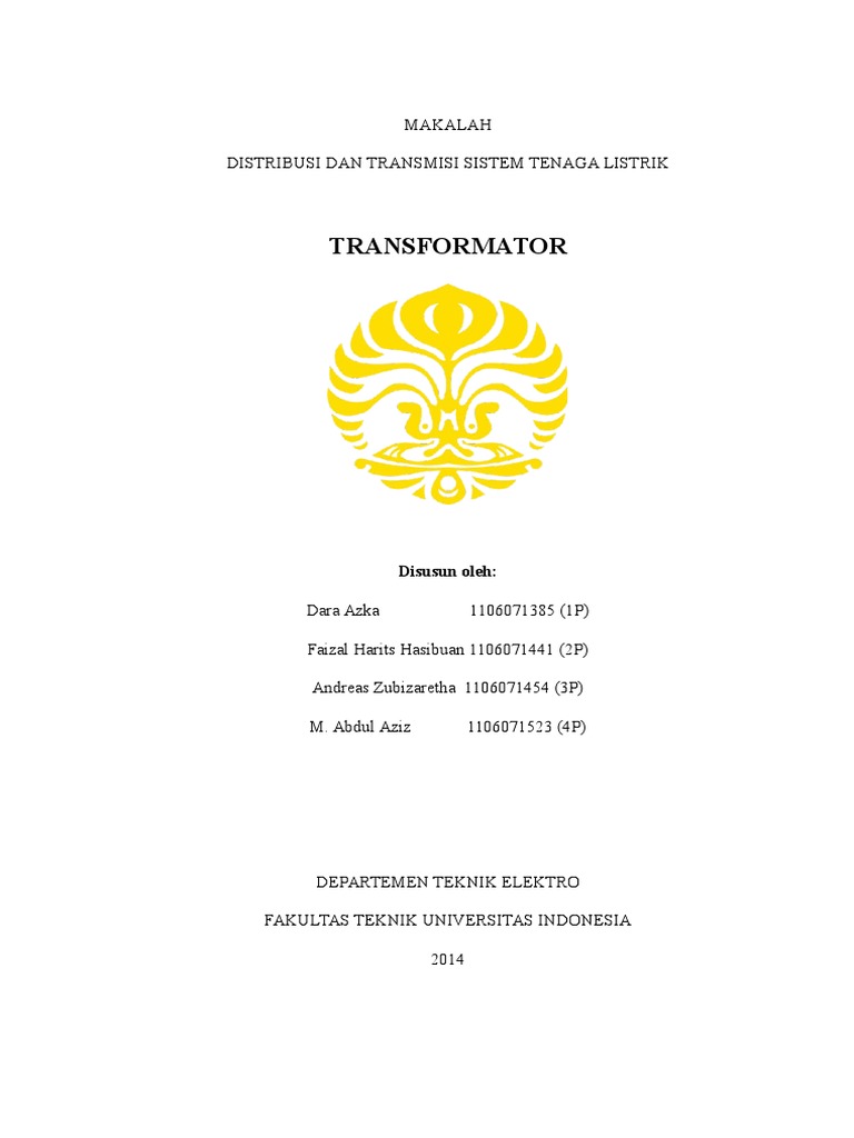 Transformator | PDF | Sains & Matematika