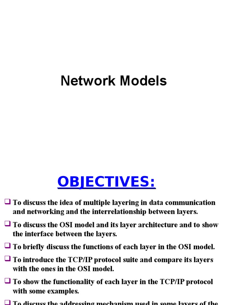 Layered Tasks Osi Model TCP Ip Model | PDF | Osi Model | Internet ...