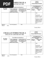 Challan Form 32 A Download | PDF | Hm Treasury | Money