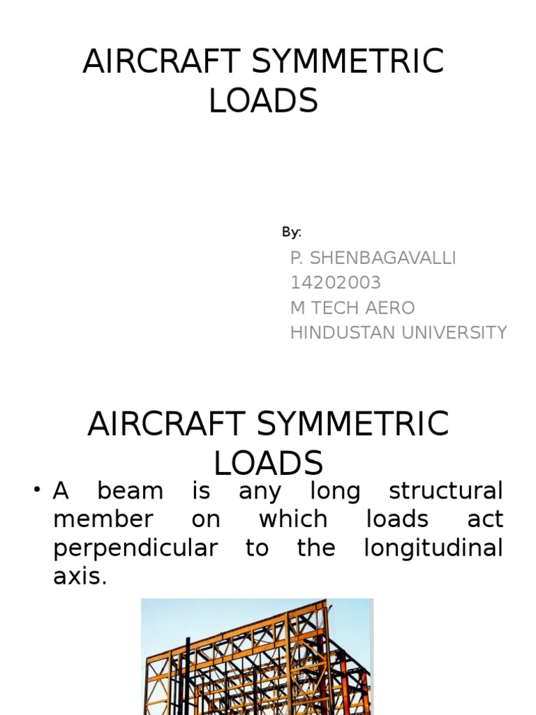 Understanding Aircraft Symmetric Loads | PDF | Bending | Materials