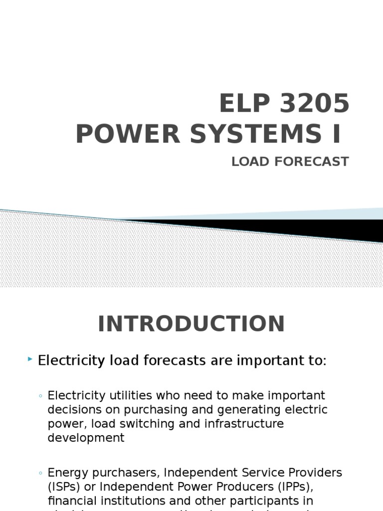 Load Forecast | PDF | Time Series | Regression Analysis