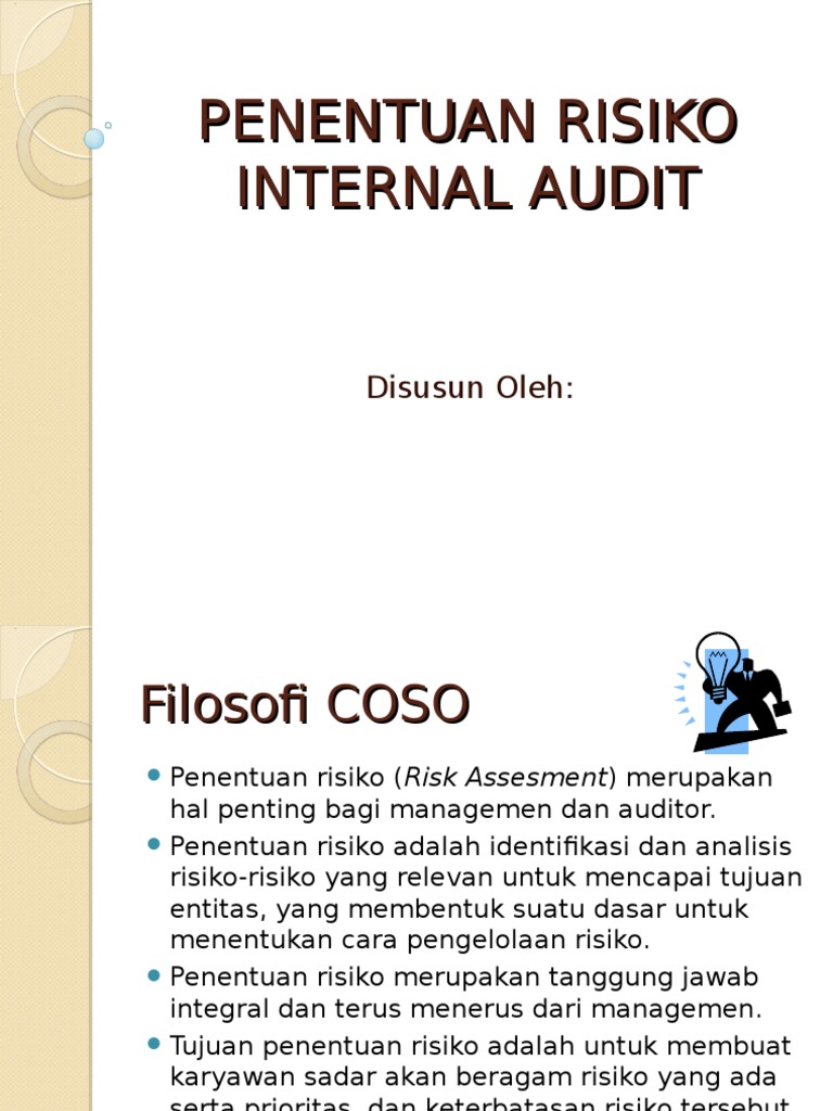 Penentuan Risiko Audit | PDF | Bisnis | Pengelolaan Keuangan & Uang