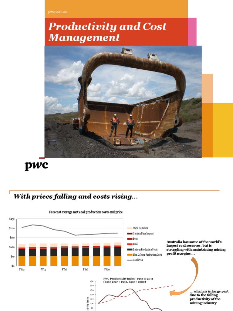 Productivity and Cost Management in Mining | PDF