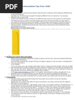 Bowling For Dummies Cheat Sheet | PDF | Hand | Games Of Physical Skill