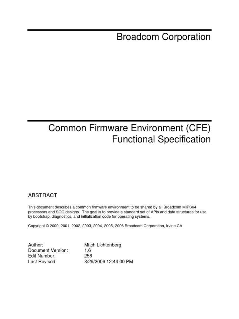 Cfe - Bootloader Manual | PDF | Booting | Application Programming Interface