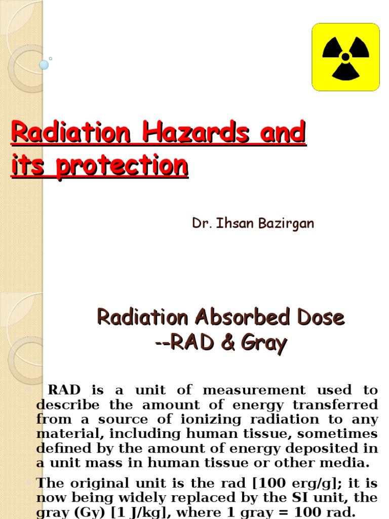 Radiation Safety | PDF | Ionizing Radiation | Radiation Protection