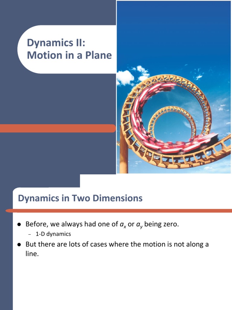 Dynamics Pdf Acceleration Kinematics