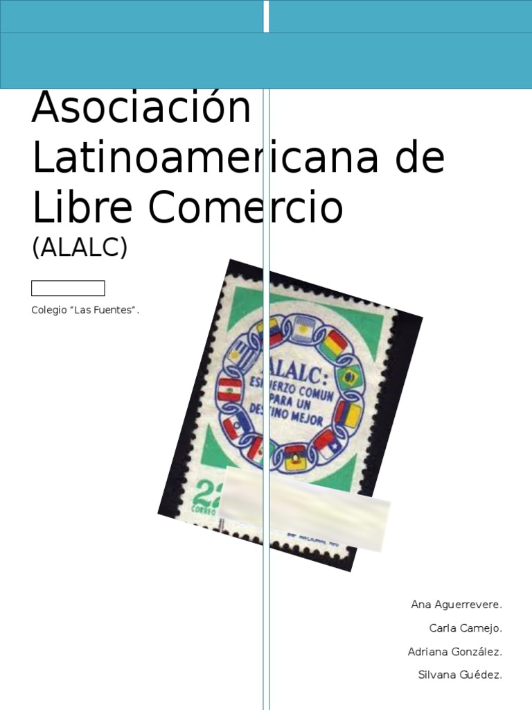 Asociación Latinoamericana de Libre Comercio | PDF | Comercio | El ...