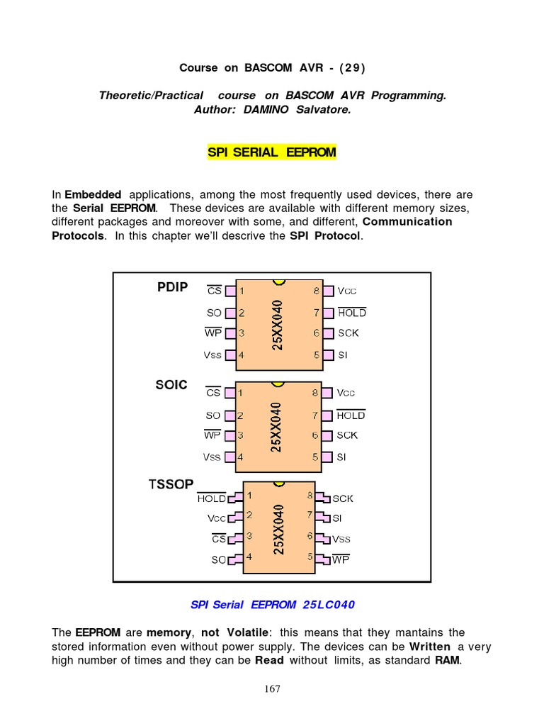 Spi Bascom Avr | PDF | Office Equipment | Computer Hardware