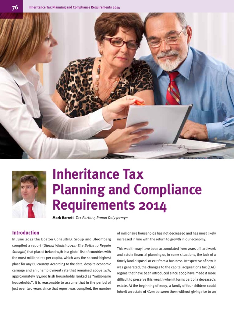Inheritance Tax Planning and Compliance Requirements | PDF | Trust Law ...