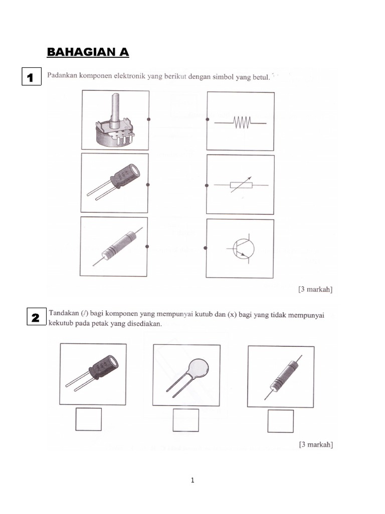 Bahagian A 1 | PDF | Teaching Methods & Materials