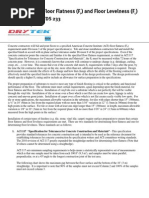 E1155-20 - Standard Test Methods For Determing Floor Flatness and Floor ...