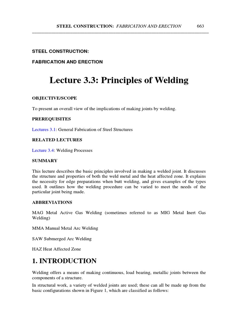Principles of Welding | PDF | Welding | Construction