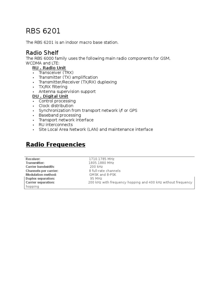 RBS 6201 | PDF | Computers